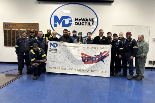 McWane Ductile New Jersey passes OSHA VPP Audit - McWane Poles McWane Ductile New Jersey passes OSHA VPP Audit - McWane Poles
